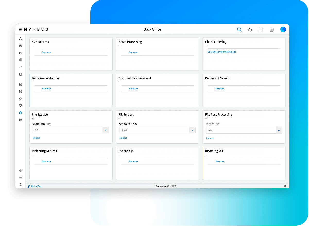 Cloud-Native Core Banking Platform | Nymbus